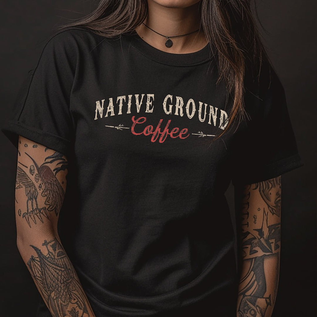 Vintage Native Ground Coffee T-shirt